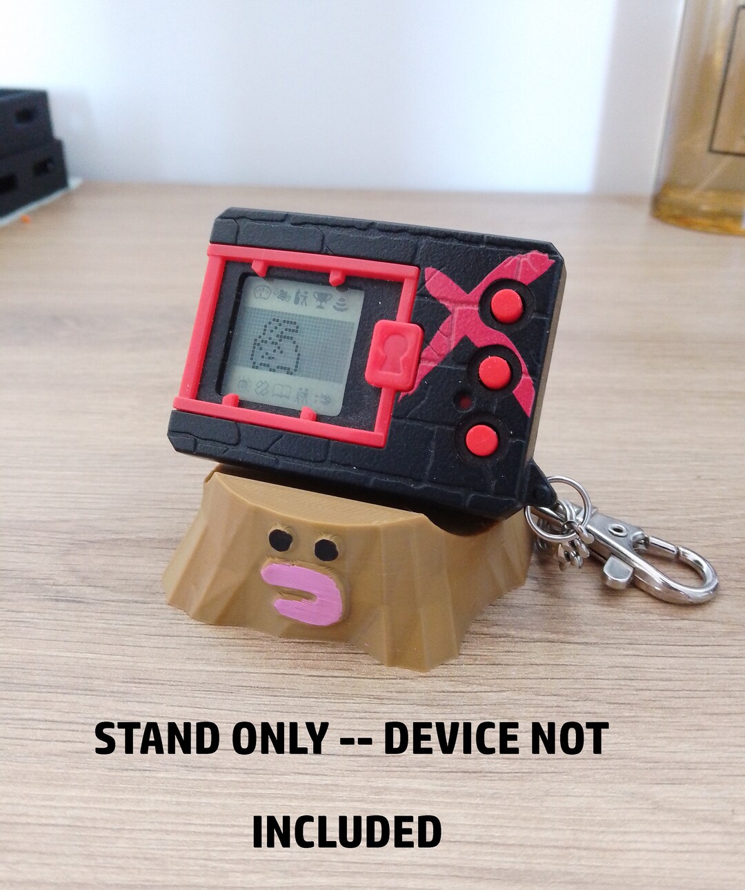 Tamagotchi/digimon / Virtual Pet - Cute Stump / Trunk Desk Stand - Etsy