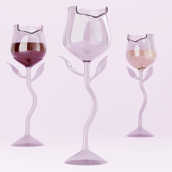 Goth Wine Glass - Etsy