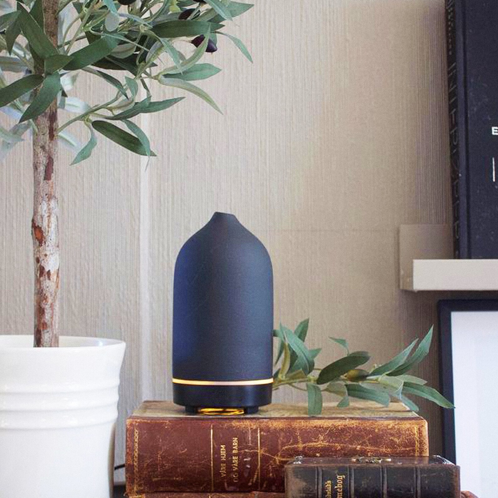 Ceramic Aroma Diffuser / Wabi-sabi Humidifier for Home Use / - Etsy Sweden