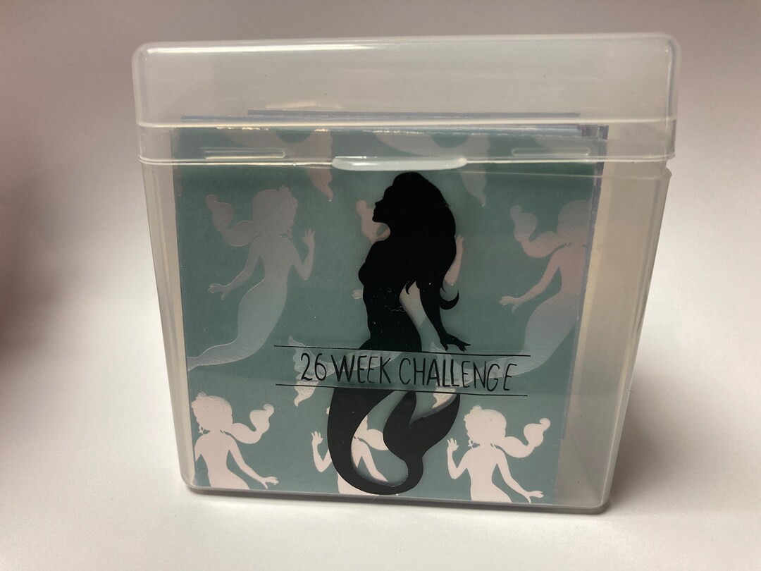 Mermaid 26 Envelope Savings Challenge - Etsy