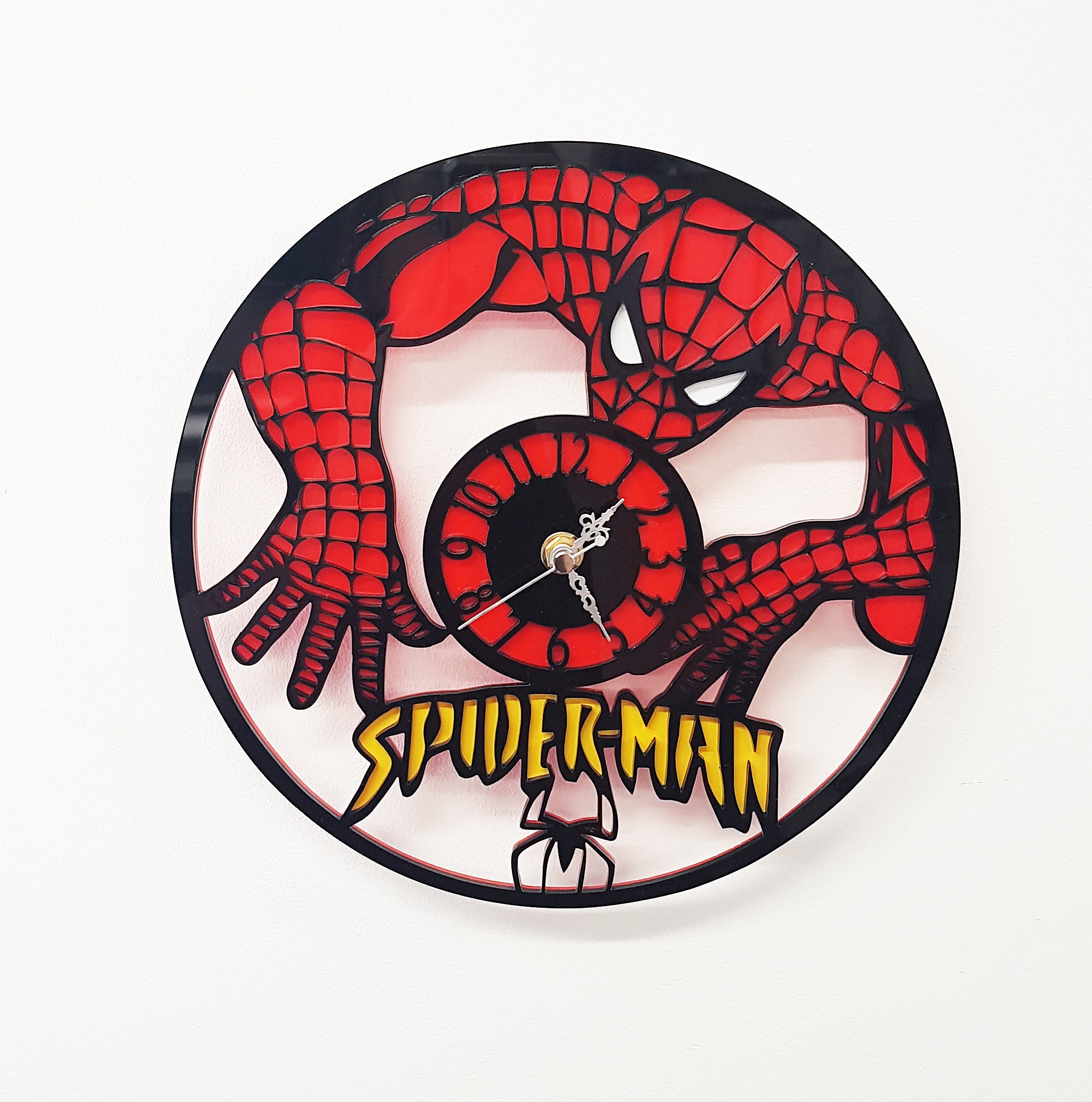 Spider-man Clock - Etsy UK