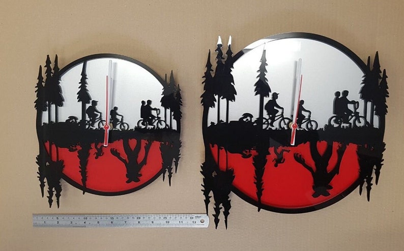 Stranger Things Upside Down Clock - Etsy UK