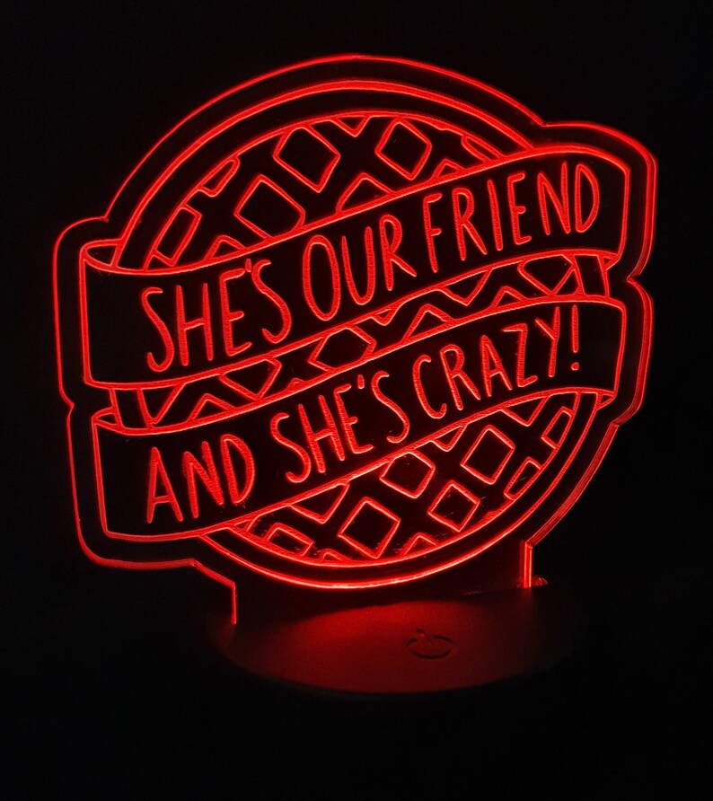 Novelty Stranger Things Inspired Desk Lamps/night Light, RGB LED Remote ...