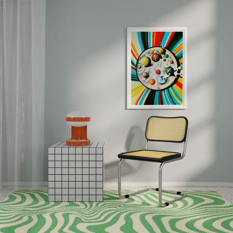 Galaxy Cereal II Premium Wall Art Poster · Ready to Frame Giclée Print ...