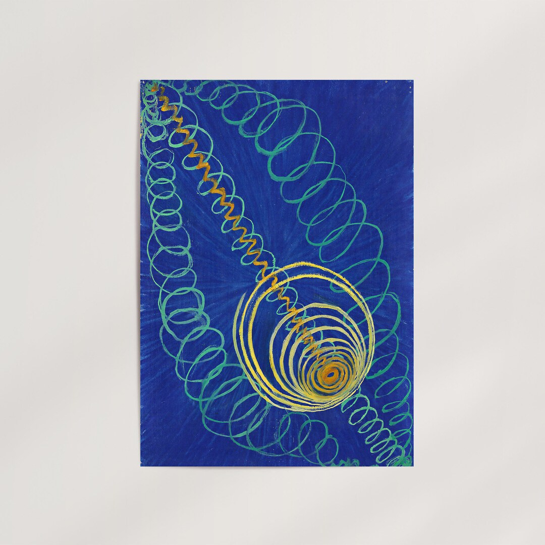 Primordial Chaos, No. 16 by Hilma Af Klint (1907) Premium Wall Art ...