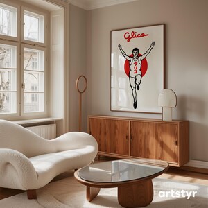 Glico Man Poster · 20+ Sizes · Ezaki Glico, 1935 · Japanese Icon ...