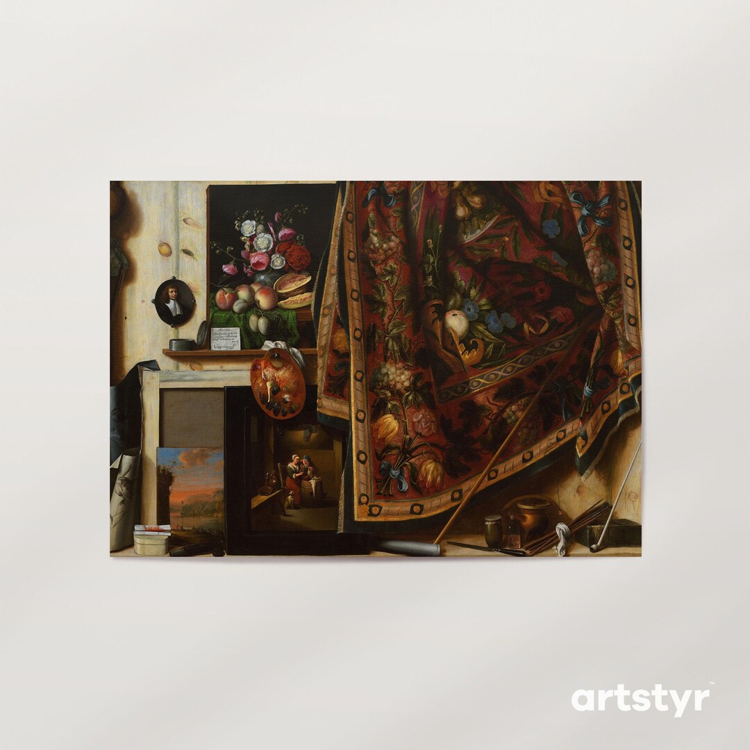 Trompe L'oeil II · 20+ Sizes · Cornelius Norbertus Gijsbrechts, 1671 ...