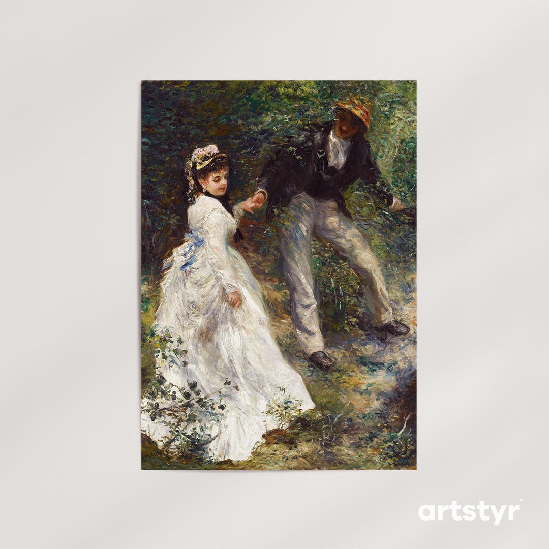 La Promenade · 20+ Sizes · Pierre-auguste Renoir, 1870 · Classic ...