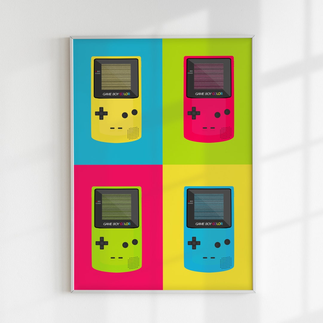 Nintendo Gameboy Color 1998 Premium Wall Art Poster - Etsy