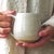 Ceramic Handleless Mug 13oz, Minimalist Mug No Handle 400ml, Grey and ...