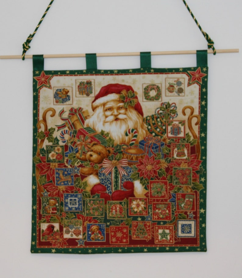 Hand Made, Fully Quilted Advent Calendar - Etsy