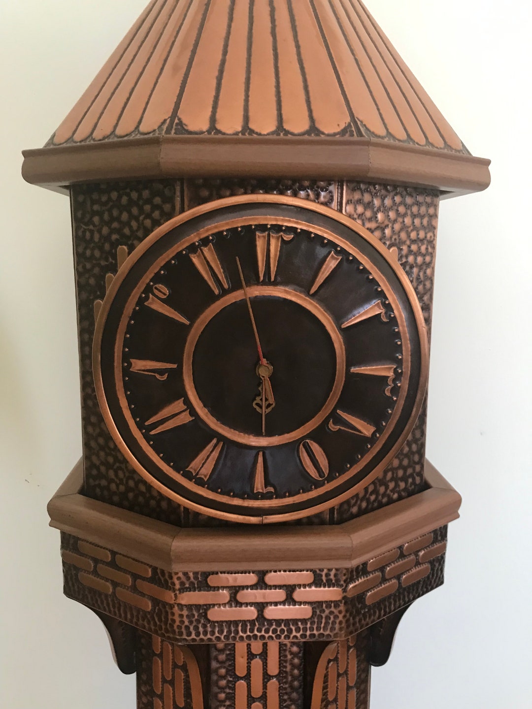 Living Room Clock, Large Clock, Rustic Clock, Grandfather Clock, Luxury ...