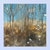 Original Miniature Collage Trees Painting, Unique Tiny Countryside Wall ...