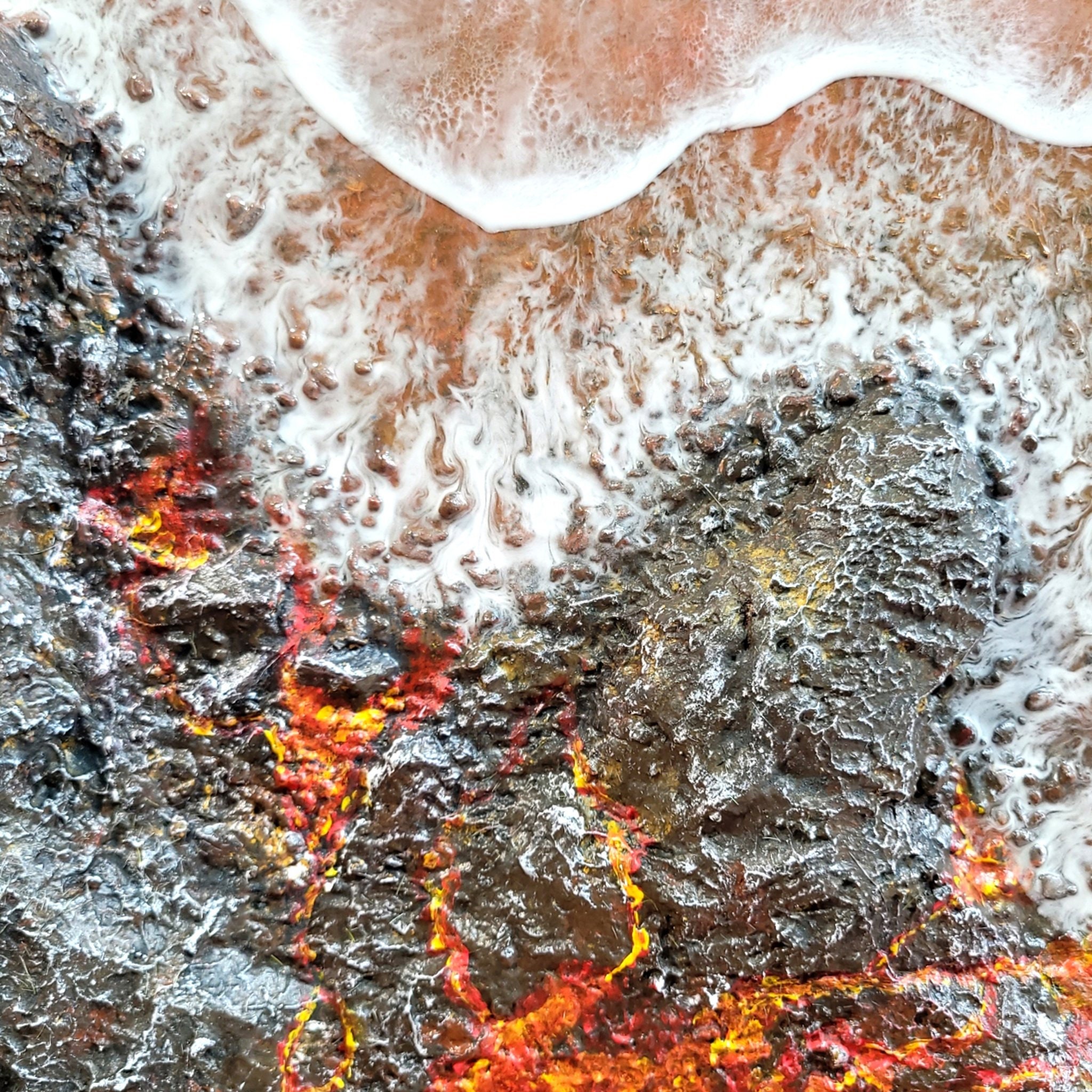 Custom Resin Painting Large Ocean Wave Resin Art Art Resin - Etsy