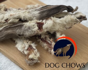Dried Rabbit Ears for Dogs - Etsy