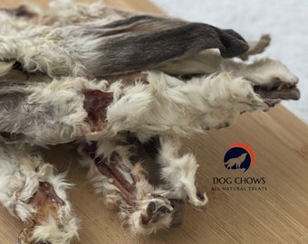 Dried Rabbit Ears for Dogs - Etsy
