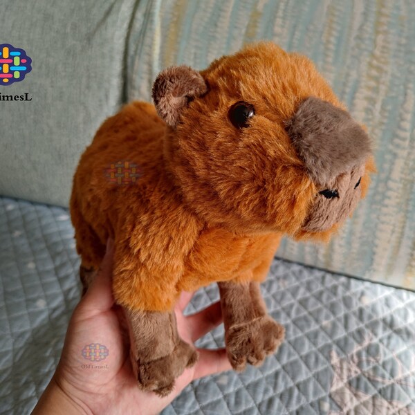 Cute Plush Capybara - Etsy