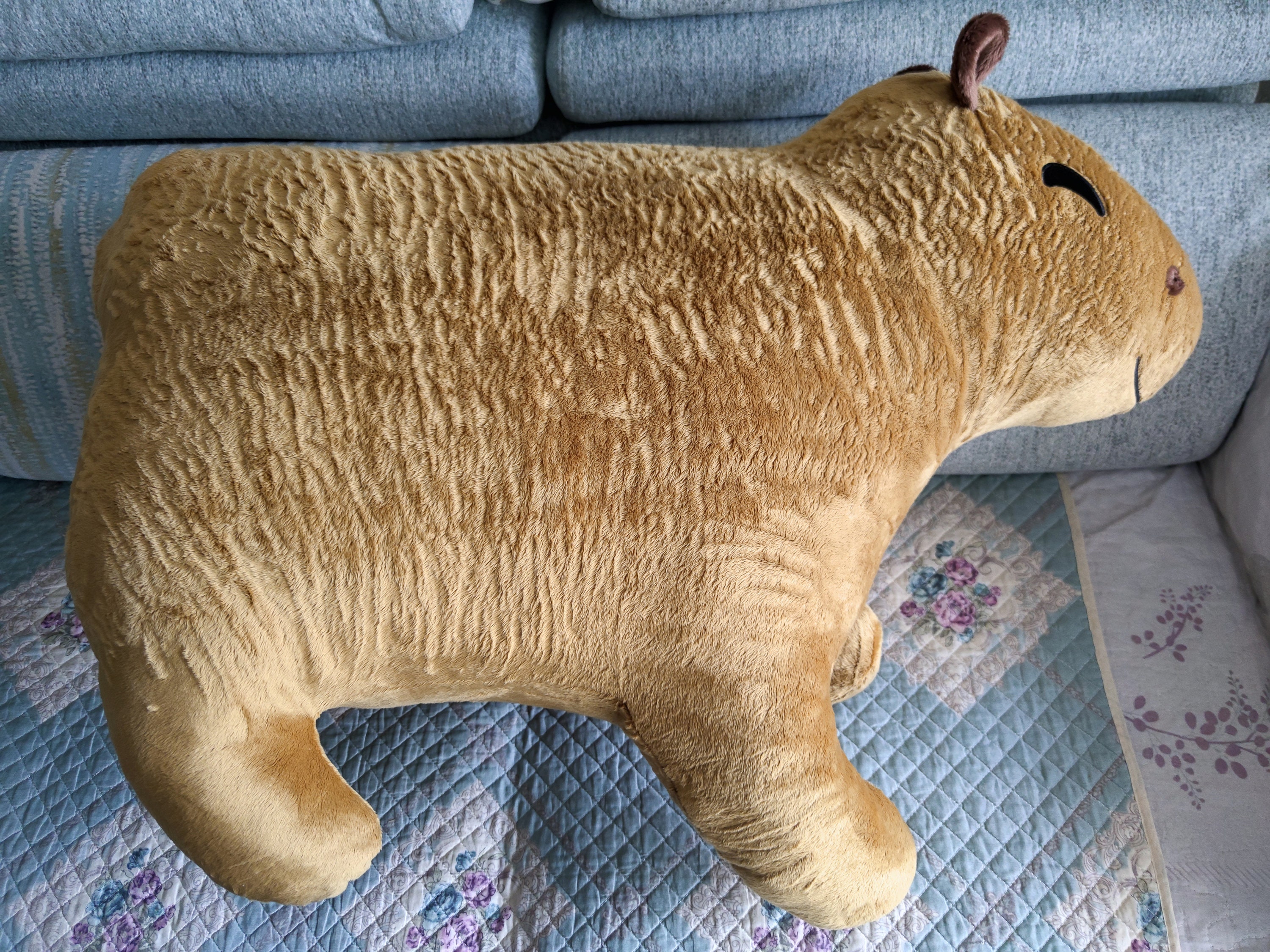 Handmade Adorable Giant Capybara Plush Toyscustomcapybara Stuffed ...