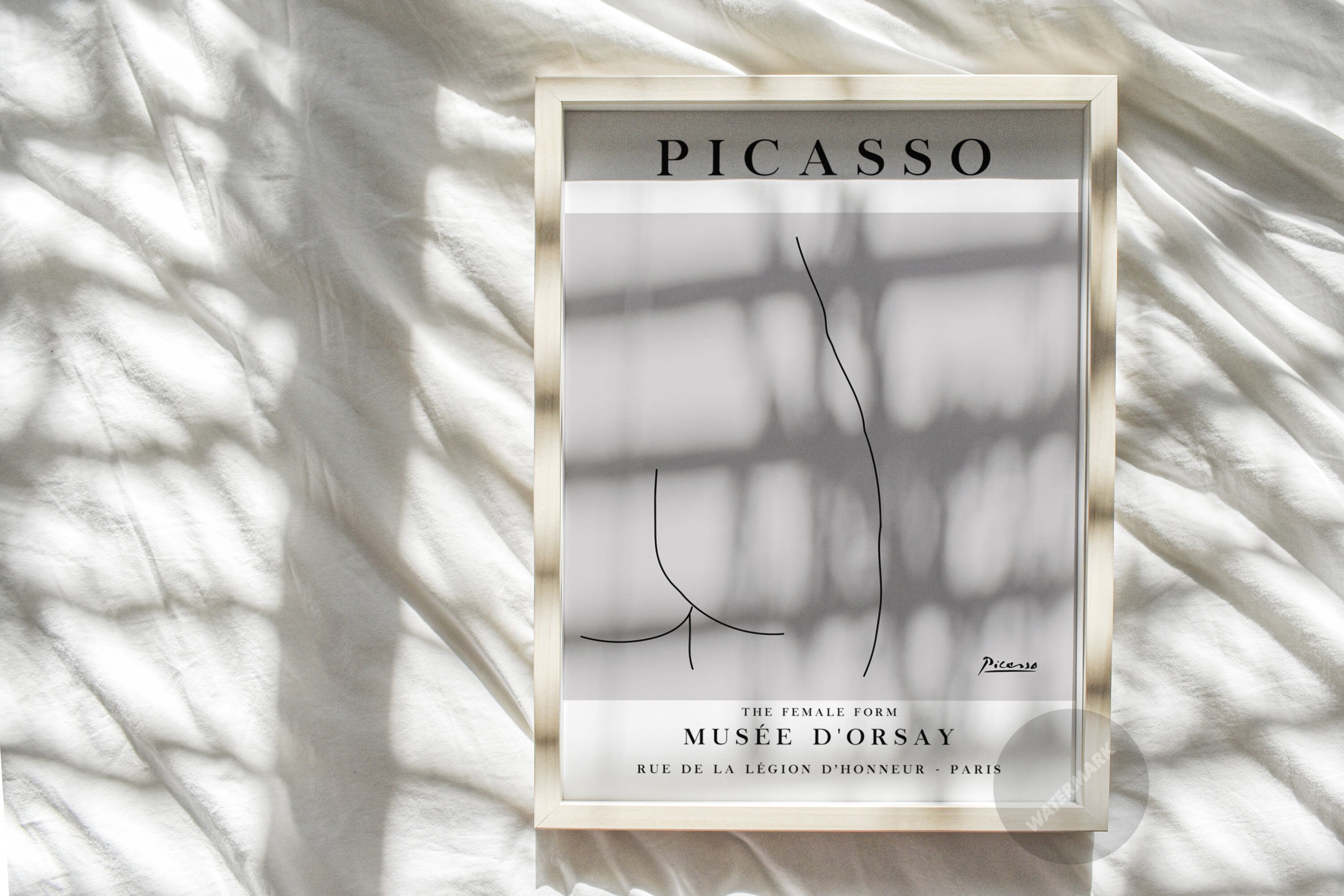 Pablo Picasso Female Form Pablo Picasso Abstract Vintage - Etsy