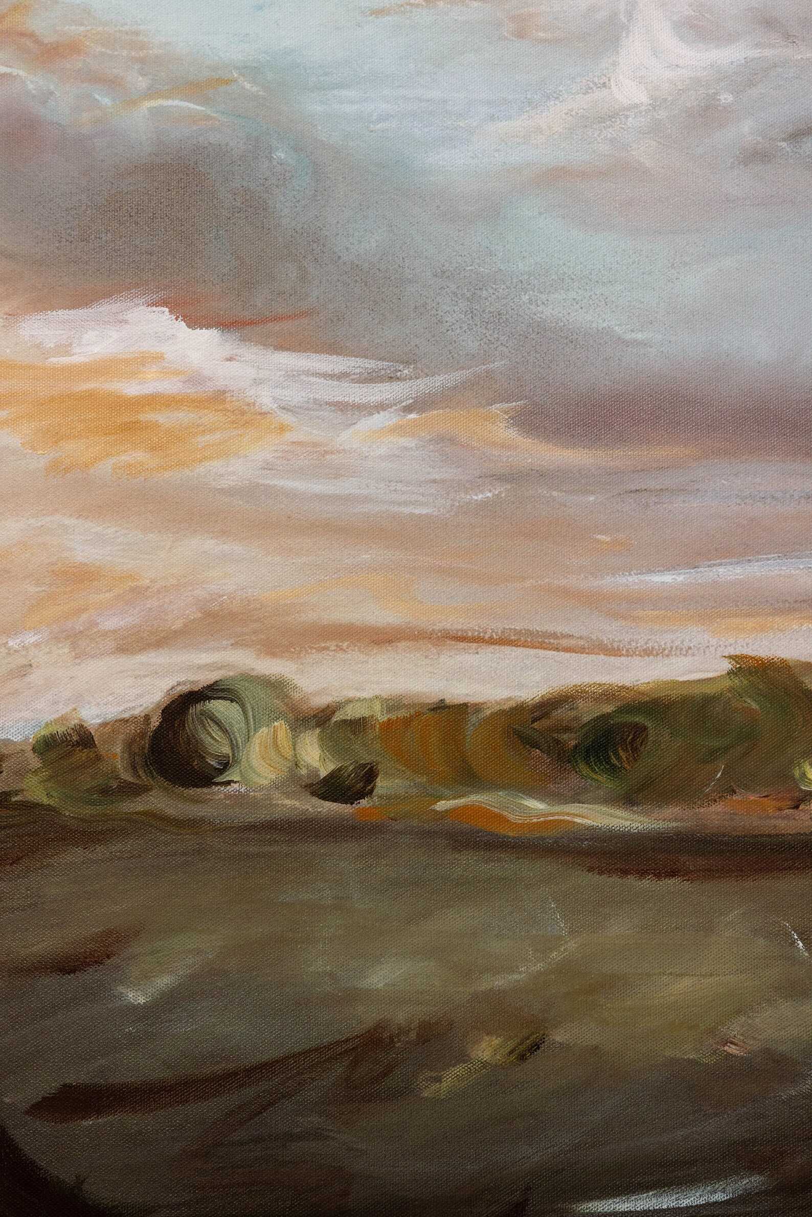 French Landscape Painting on Canvas, Autumn in Provence France Hangable ...