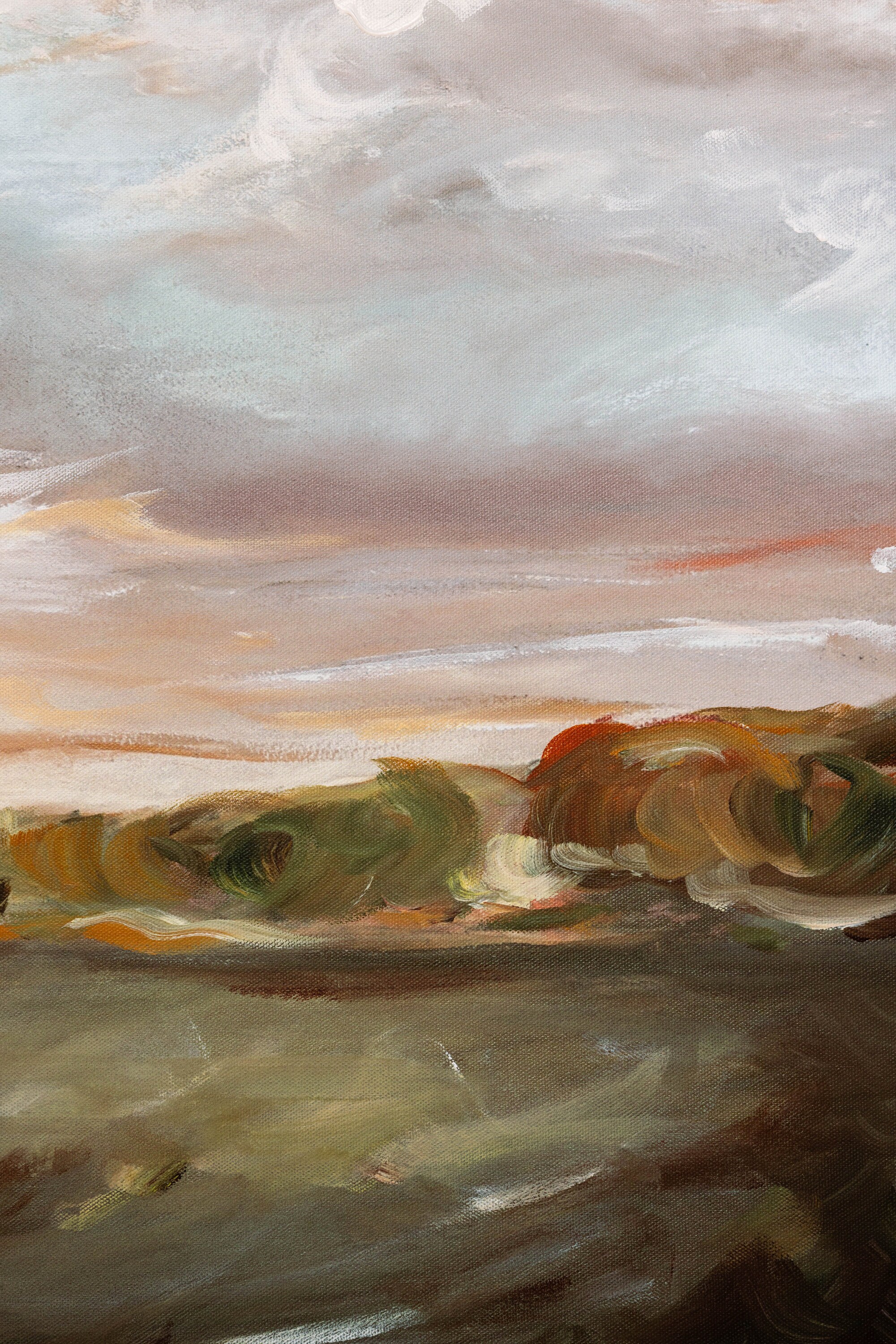 French Landscape Painting on Canvas, Autumn in Provence France Hangable ...