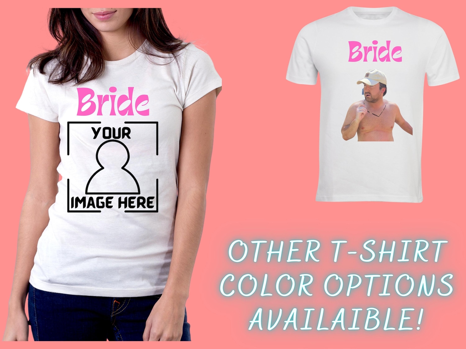 Custom Face Shirts Groom's Face T-shirt Bachelorette - Etsy