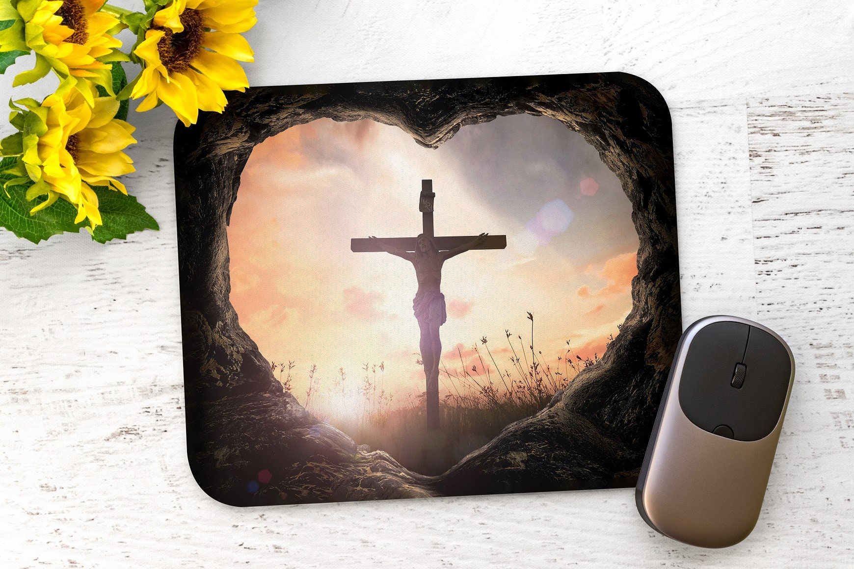 Christian Faith Jesus Themed Mouse Pads 2 Styles - Etsy