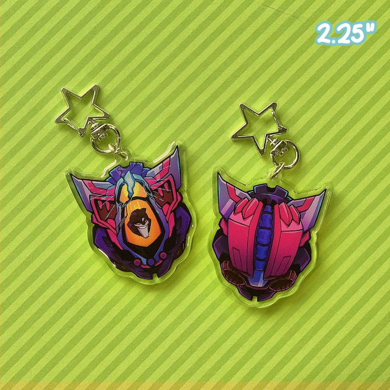TFA Decepticons: Tamagotchi Acrylic Charms - Etsy