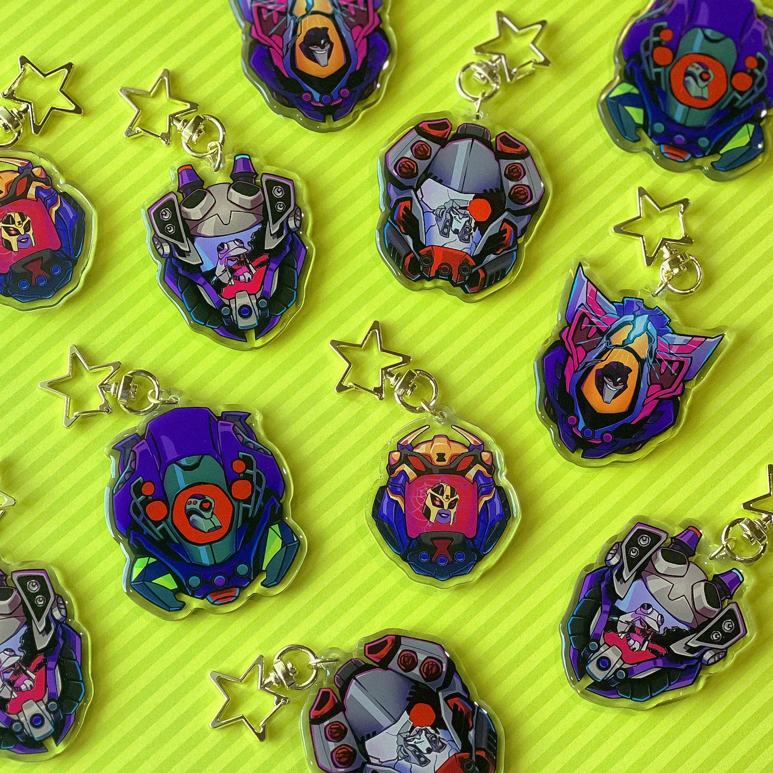 TFA Decepticons: Tamagotchi Acrylic Charms - Etsy