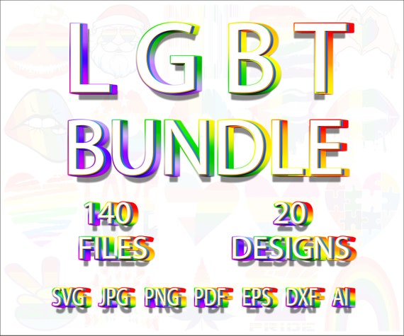 LGBT Bundle LGBT Designs LGBT Svg Printable Editable - Etsy