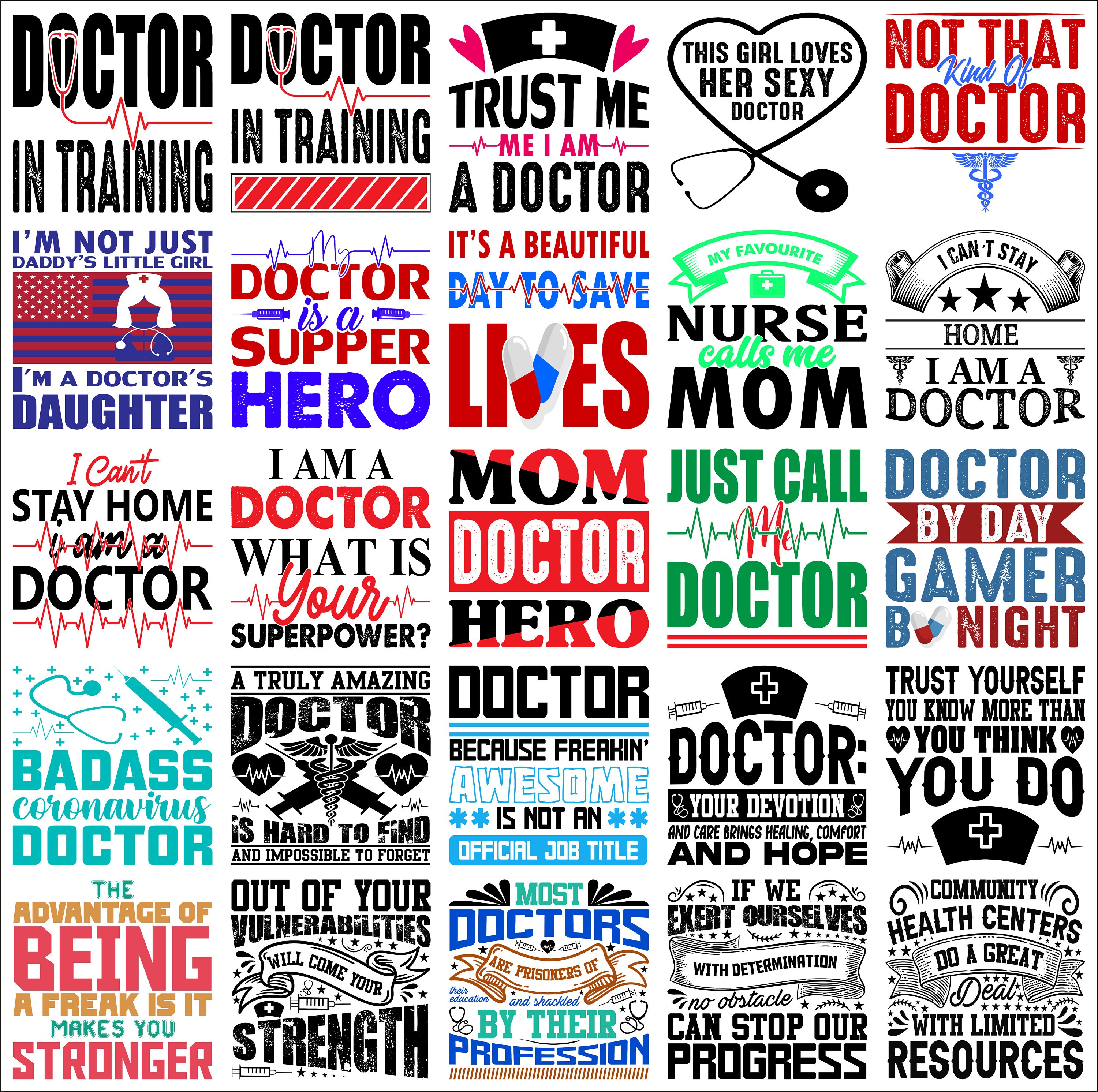 Doctor SVG Bundle 700 Files, Doctor Quotes, Doctor Designs ...
