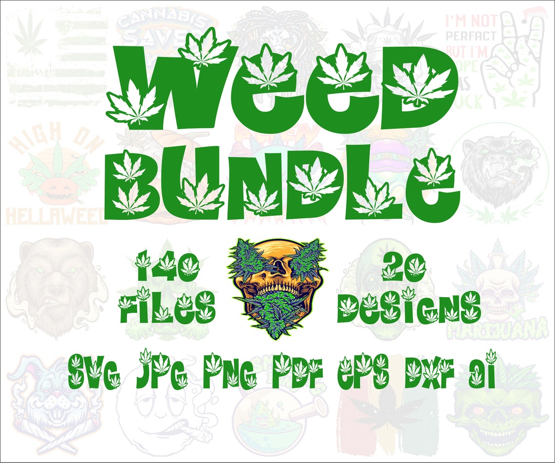Weed Bundle Weed Graphics Weed SVG PNG JPG Weed Posters - Etsy