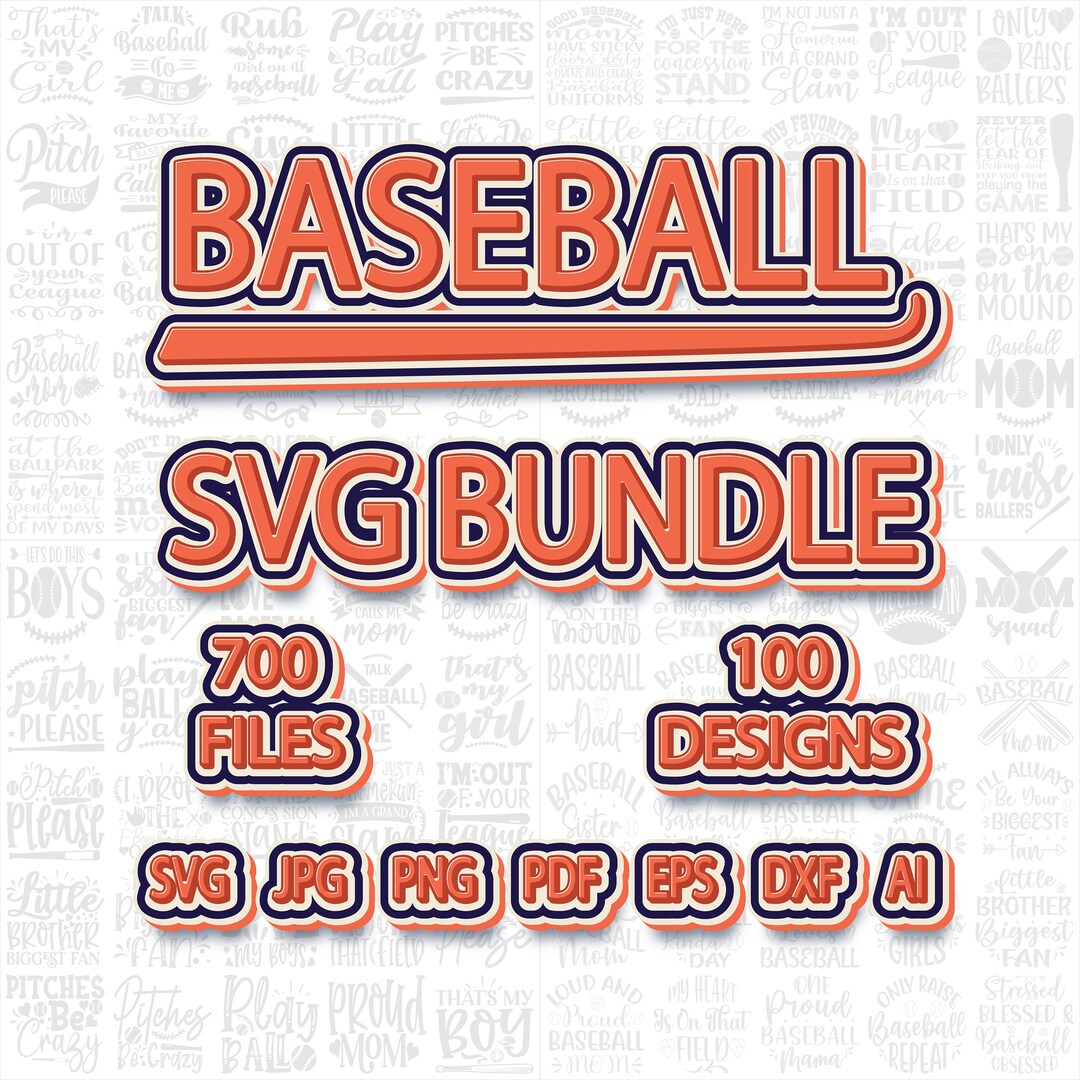 Baseball SVG Bundle Baseball Quotes Baseball Designs SVG - Etsy