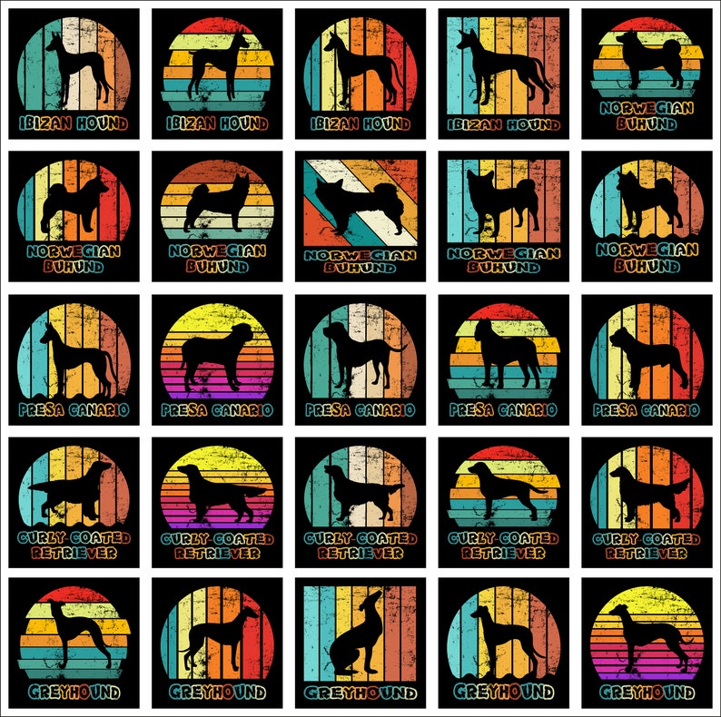 Dog Bundle, Dog Designs, 700 Files, Printable, Png, Jpg, Dog SVG, Dog T ...