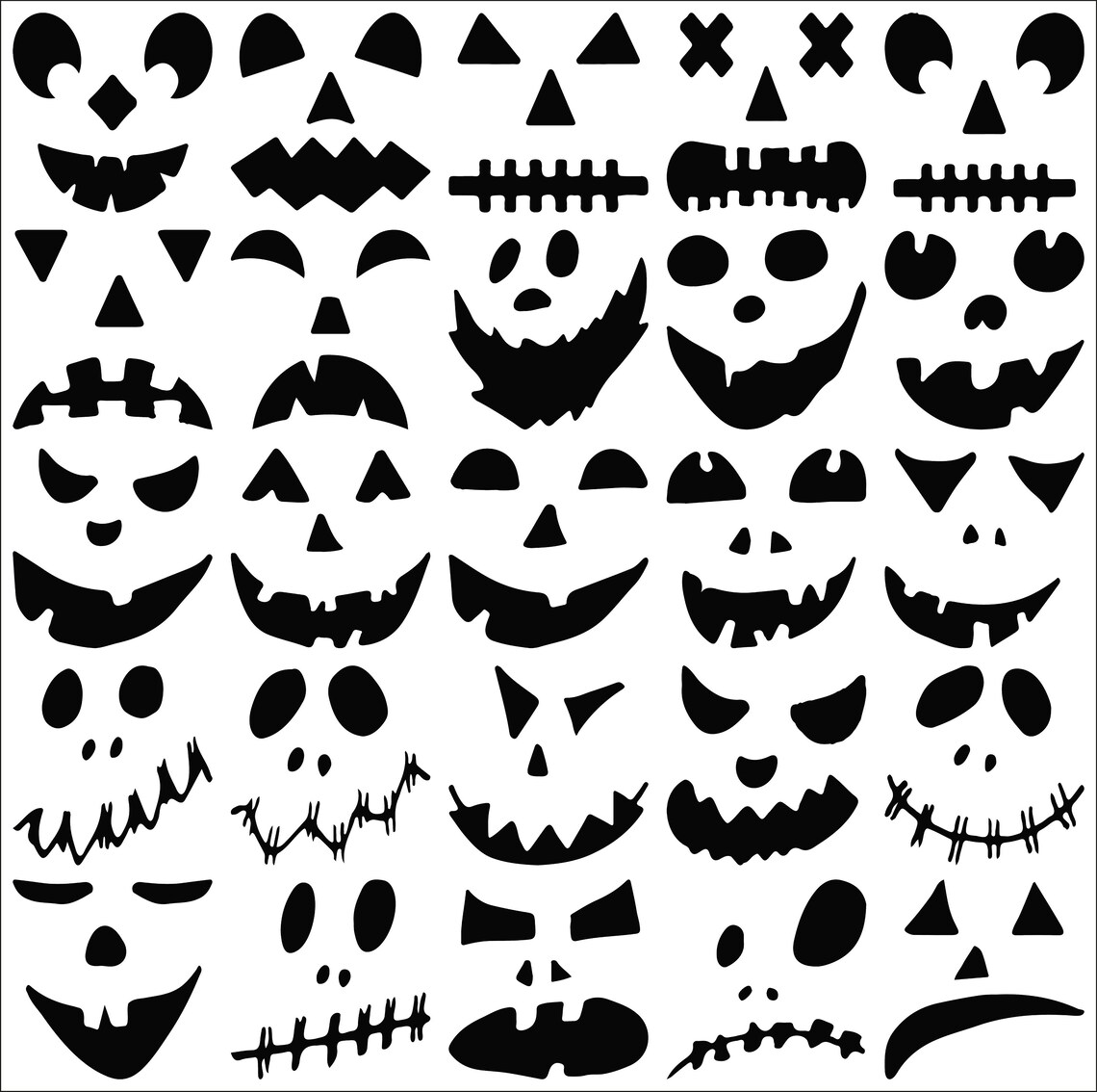 Jack Skellington SVG Bundle, Jack Skellington Designs, SVG Files for ...