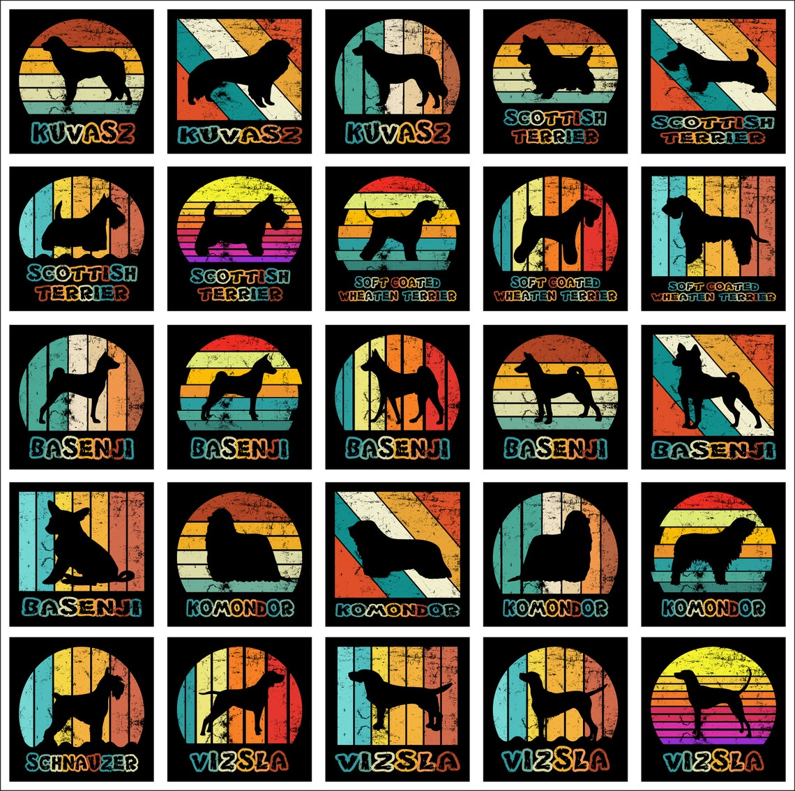 Dog Bundle, Dog Designs, 700 Files, Printable, Png, Jpg, Dog SVG, Dog T ...