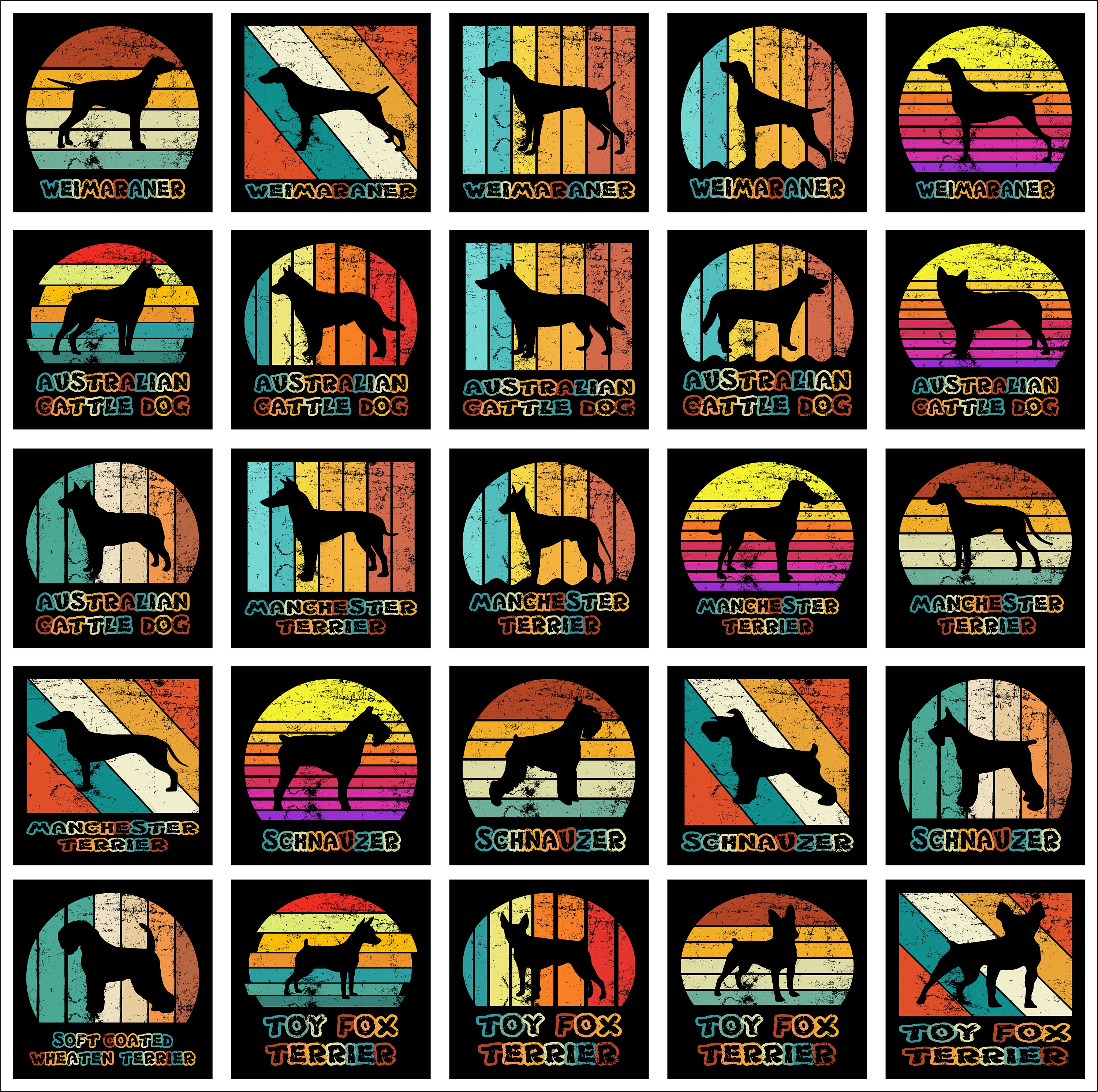 Dog Bundle, Dog Designs, 700 Files, Printable, Png, Jpg, Dog SVG, Dog T ...