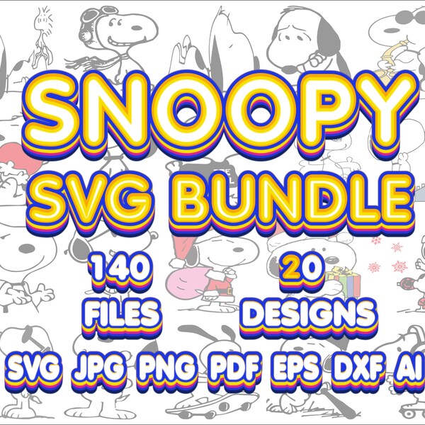 Snoopy Svg Cricut - Etsy