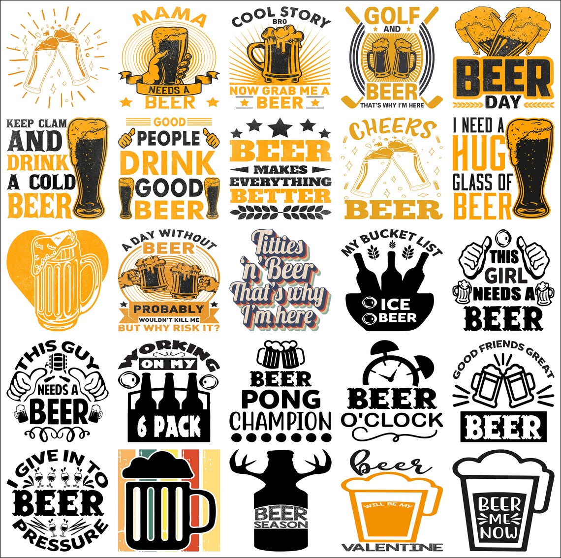 Beer Bundle 700 Files, Beer Designs, Beer Quotes, T-shirt Design ...