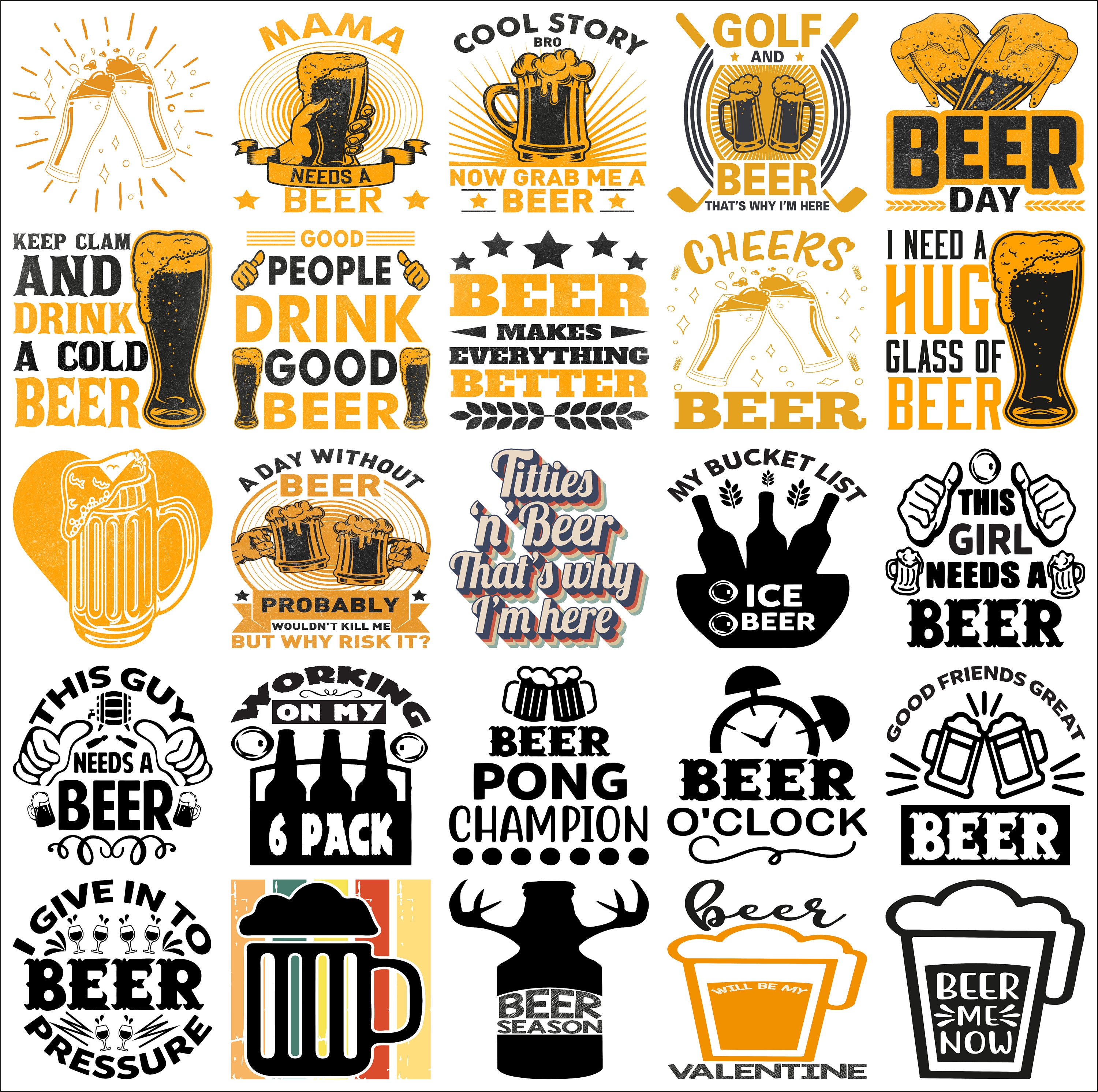 Beer Bundle 700 Files, Beer Designs, Beer Quotes, T-shirt Design ...