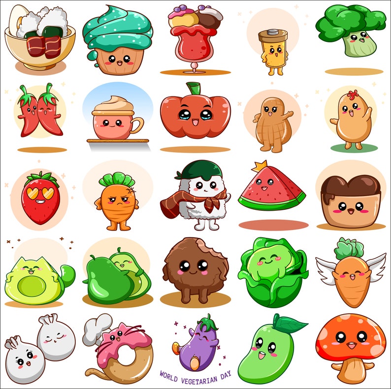 Paquete de alimentos, svg, png, jpg, pdf, dxf, eps, formatos ai ...