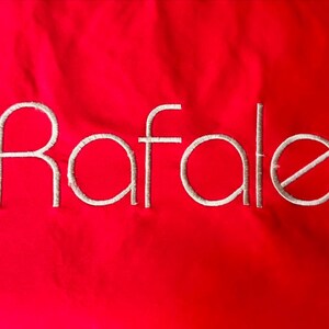 Rafale Embroidery Font, Machine Embroidery Design, Rafale Bx Font ...