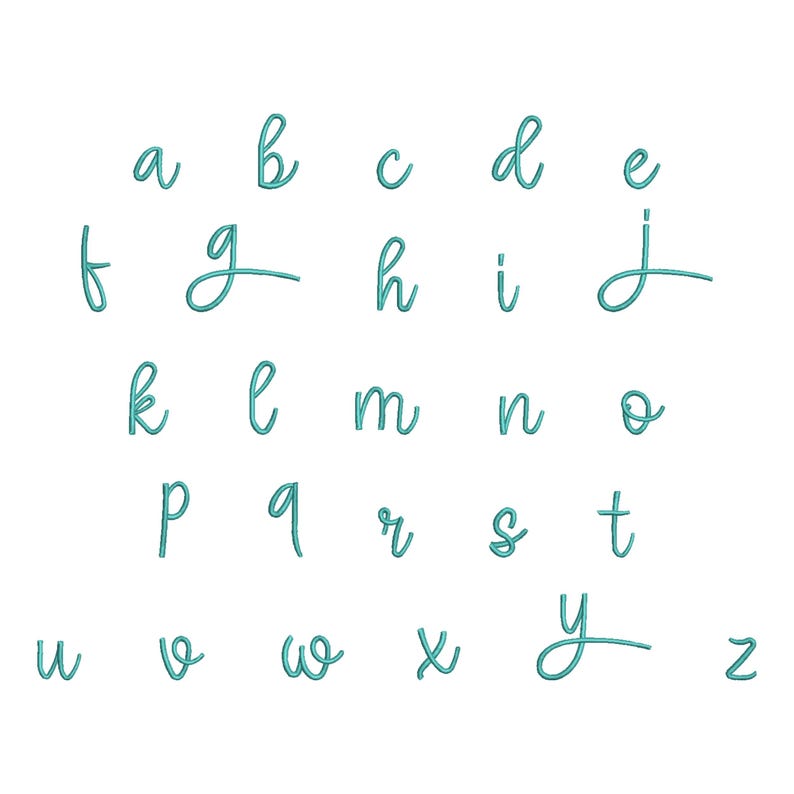 Soft Twirl Puff Machine Embroidery Design Font, 3D Puffy Alphabet Satin ...