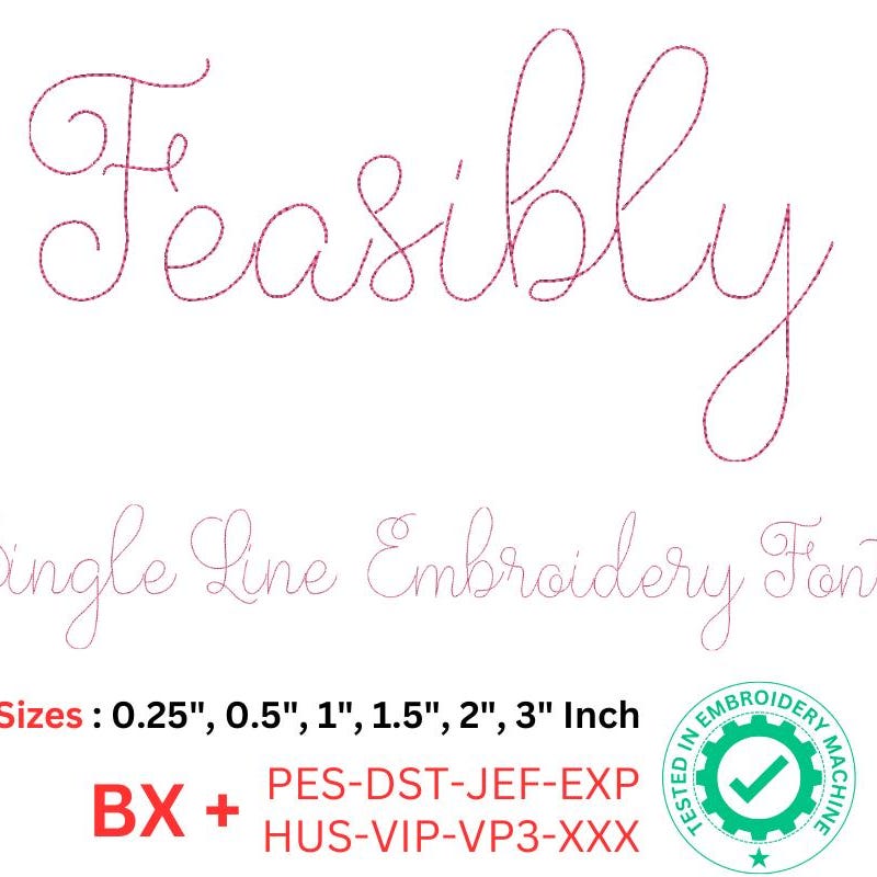 One Line Embroidery - Etsy