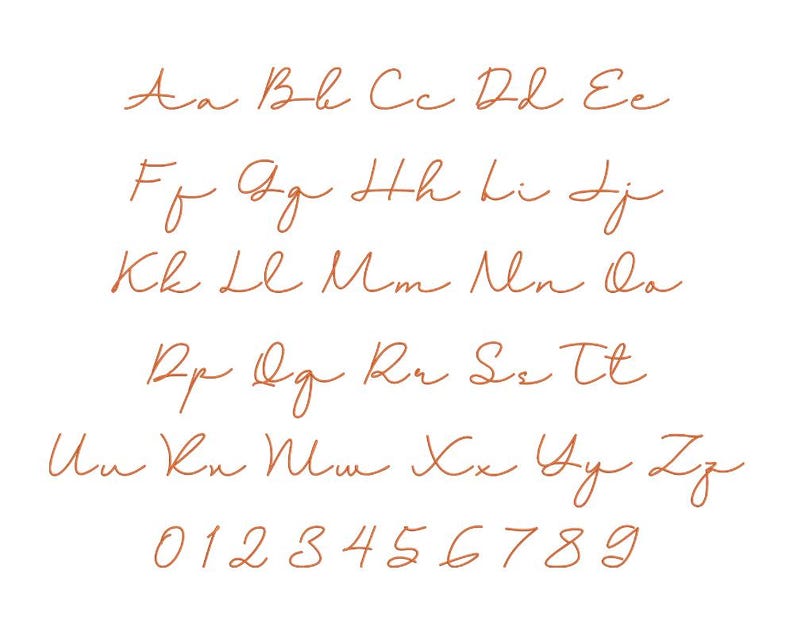 Fairwater Script Font, Machine Embroidery Design, Fairwater Script Bx ...