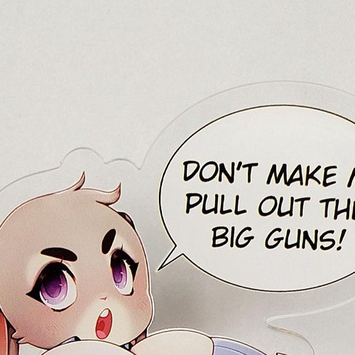 Mega Peach Ana 6 Double Sided Acrylic Standee - Etsy