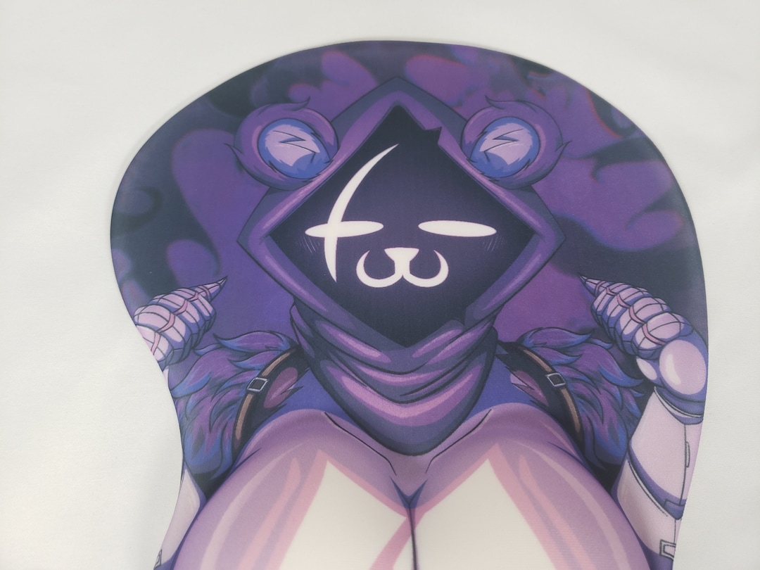 Raven + Meowskullz Oppai Mousepads Reg - XL FREE STICKER - Etsy