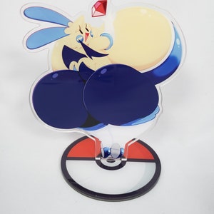 Busty Plus+minu 6" Double Sided Acrylic Standee - Etsy