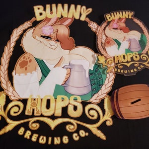 Hazel Bunny Hops T-shirt - Etsy
