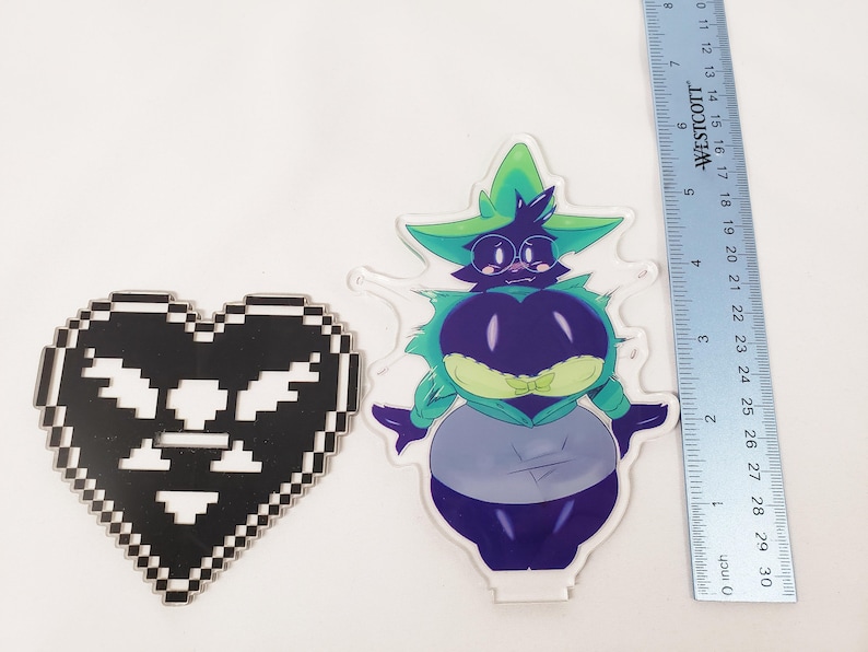 Female Ralsei 6" Double Sided Acrylic Standee - Etsy